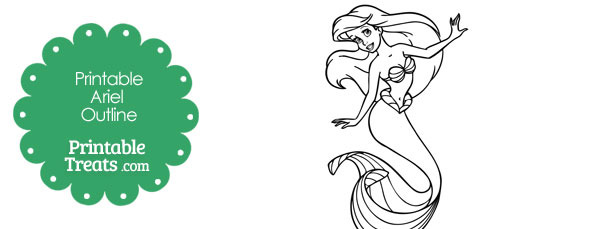 Printable Ariel Outline